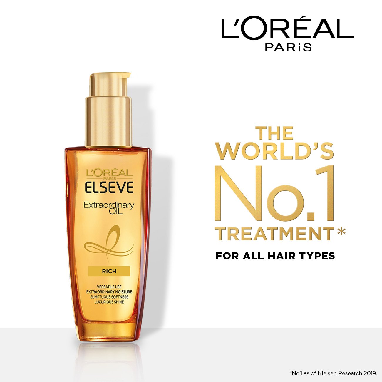 Elseve Extraordinary Oil Gold 100ml