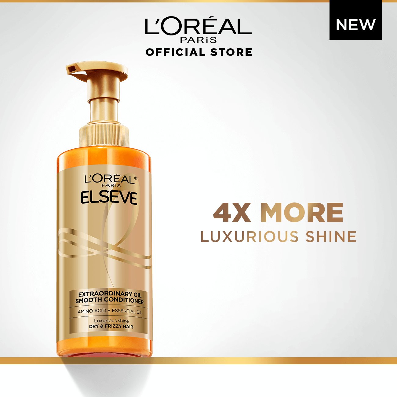 Extraordinary Oil Smooth Conditioner 440ml - L'Oreal Paris