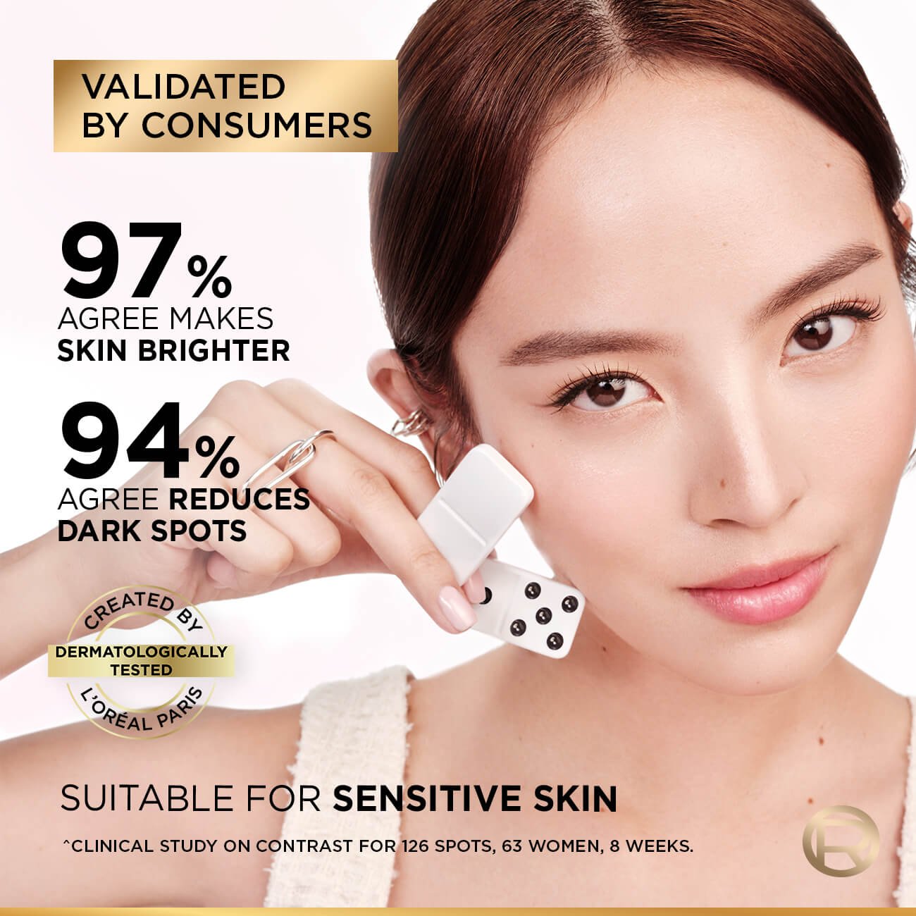 L’Oréal Paris Glycolic Bright 8% [Melasyl + Glycolic + Niacinamide] face serum for Dark Spot ...