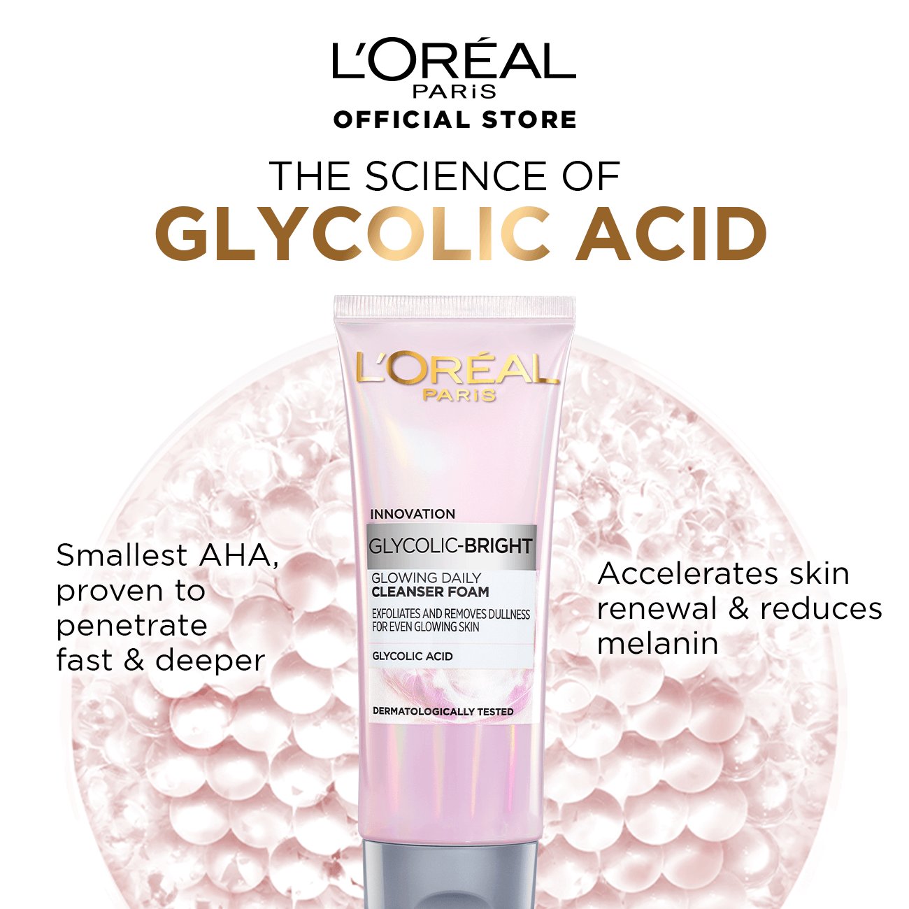 Glycolic Bright Glowing Daily Cleanser Foam