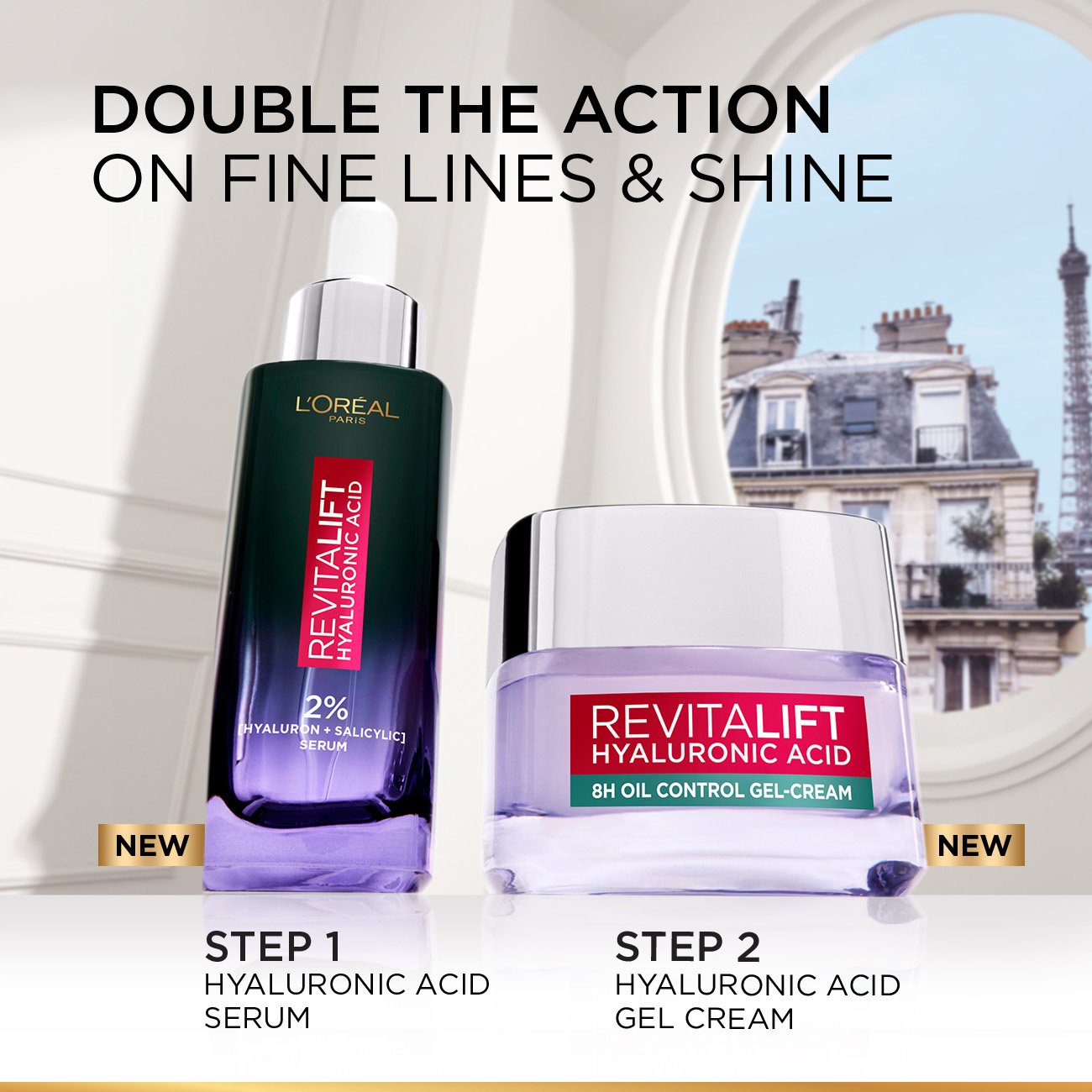 Revitalift Hyaluronic Acid Face Care Oil Control Cream | L'Oréal Paris