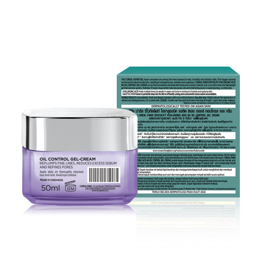 Revitalift Hyaluronic Acid Face Care Oil Control Cream | L'Oréal Paris