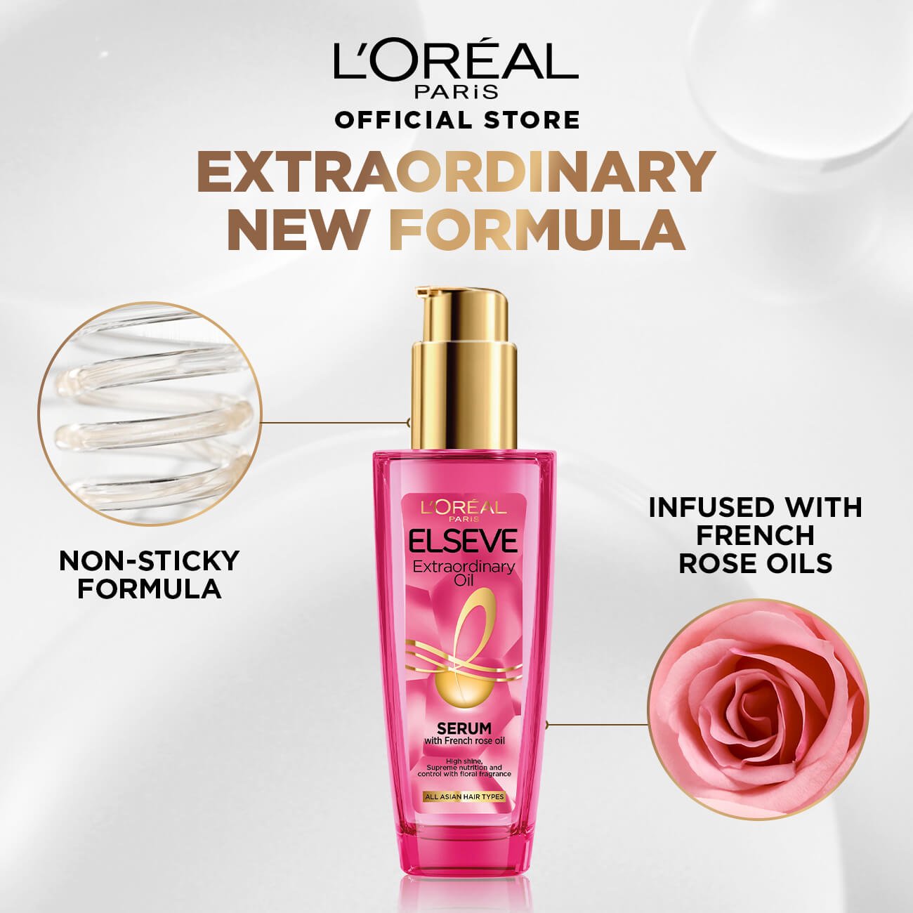 Elseve Extraordinary Oil Pink 100ml