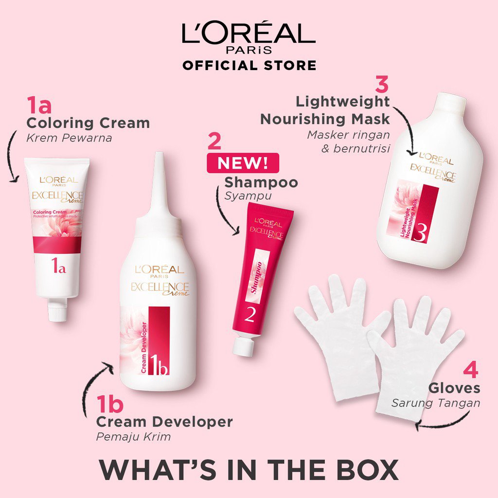 L’Oréal Paris Excellence Crème Triple Care Hair Color 5 Light Brown