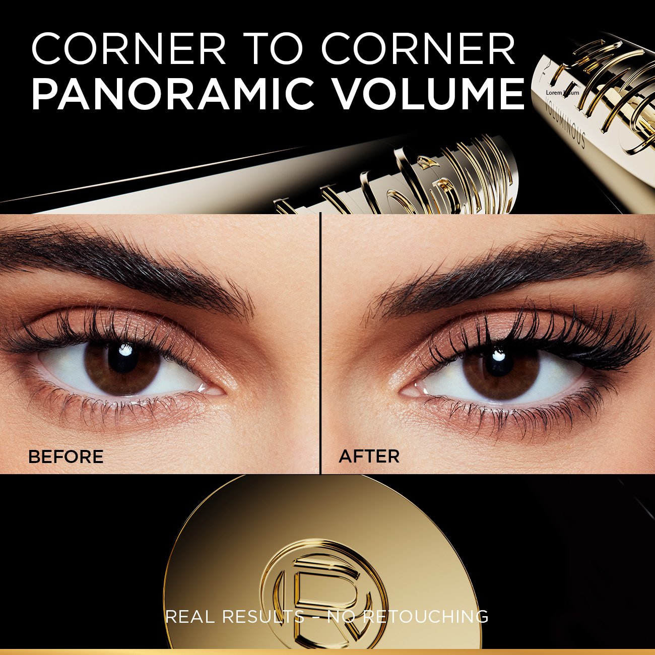 Voluminous eye Panorama Waterproof Mascara | L'Oréal Paris