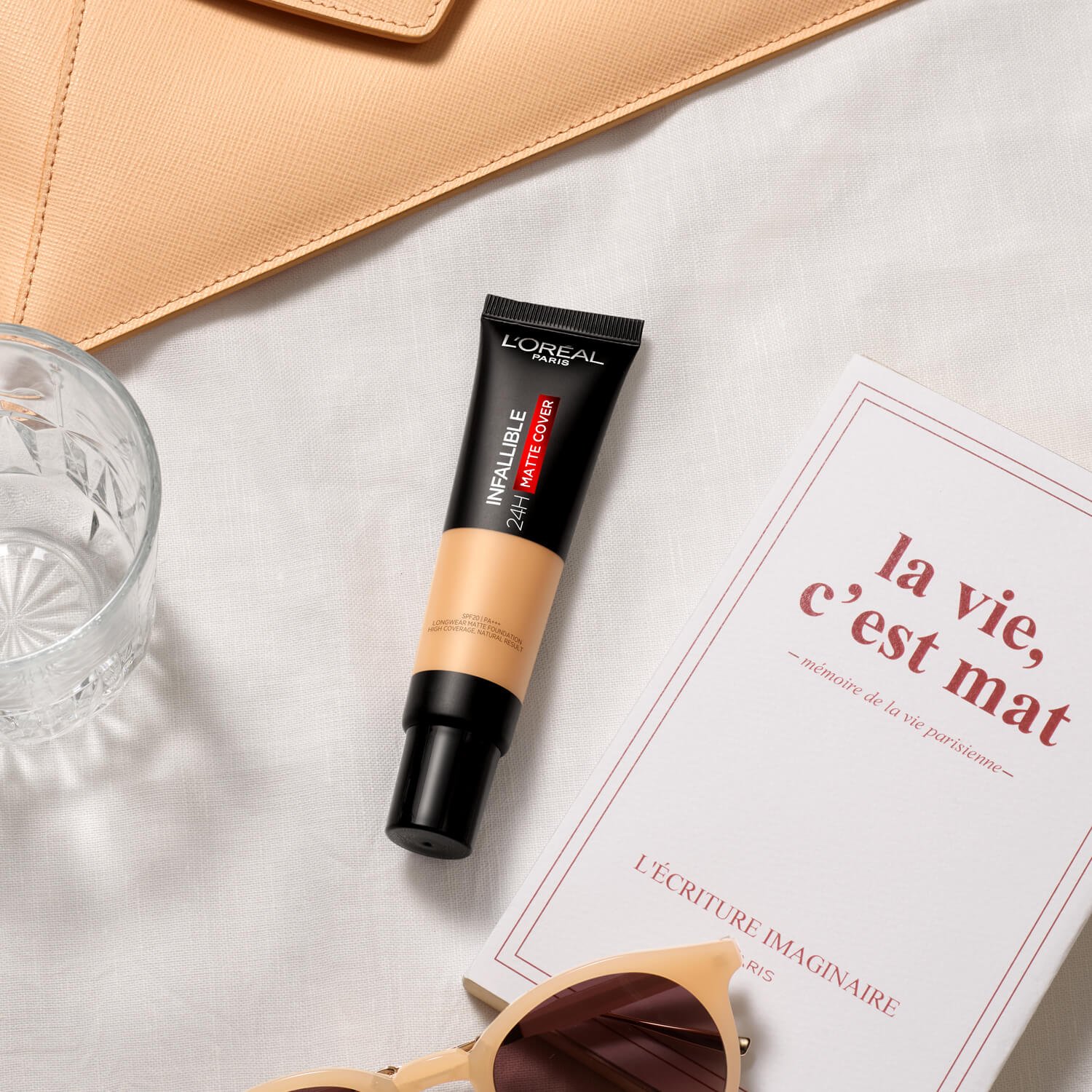 Infallible 24H Matte Cover Liquid Foundation 30 Light Ivory