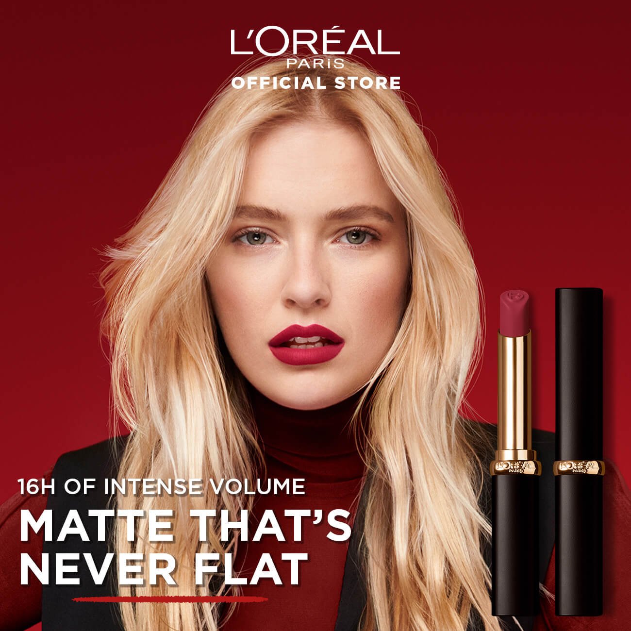 L’Oréal Paris Color Riche Intense Volume Matte Lipstick - 129 I lead