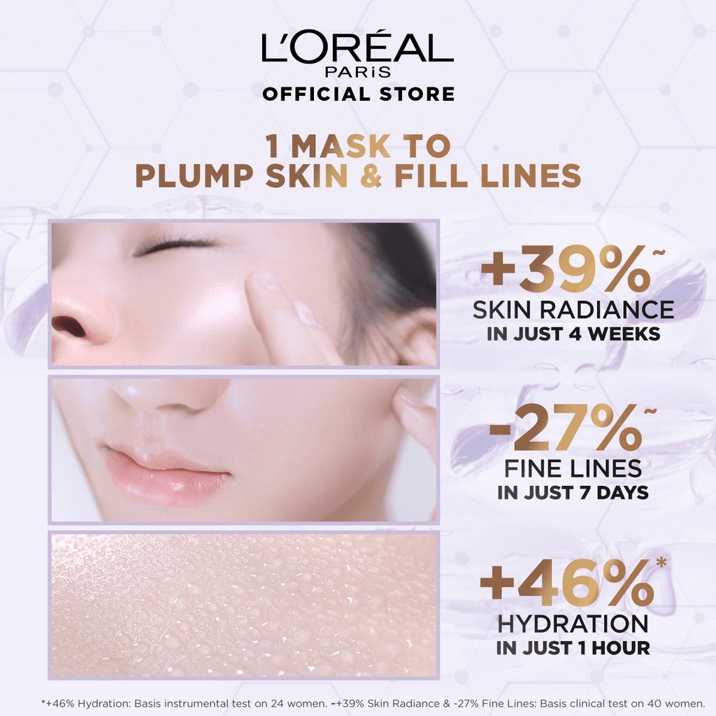 Hyaluronic Acid Plumping Serum Fresh Mix Mask 1s