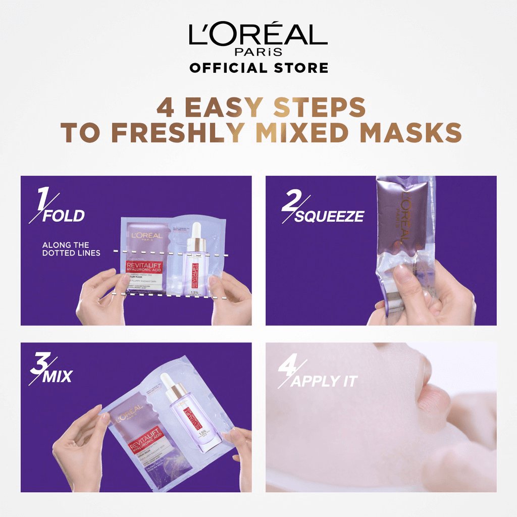 Hyaluronic Acid Plumping Serum Fresh Mix Mask 1s