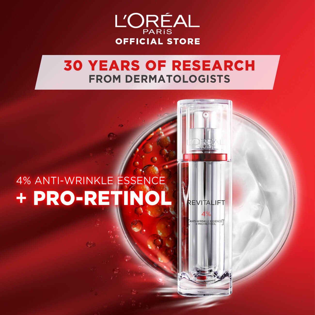Revitalift Pro-Retinol Anti Wrinkle Serum 30ml
